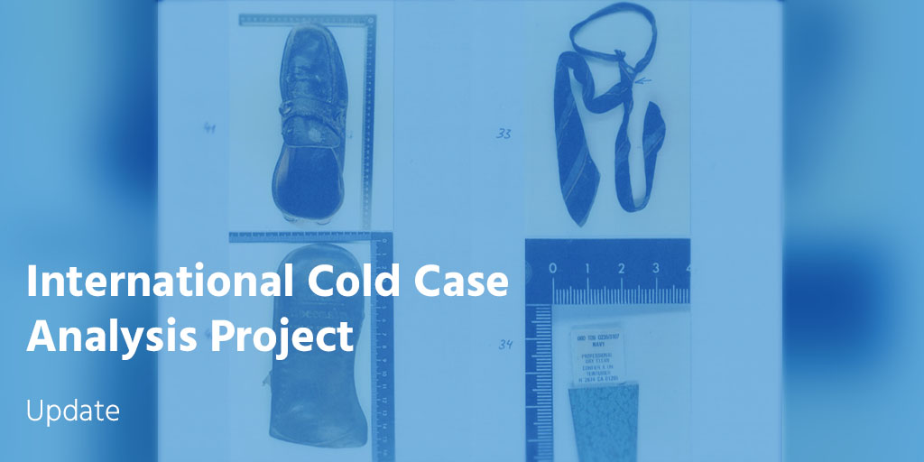 Succesfull cooperation International Cold Case Analysis Project - AMBER ...