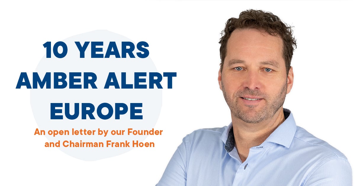 10th anniversary of AMBER Alert Europe